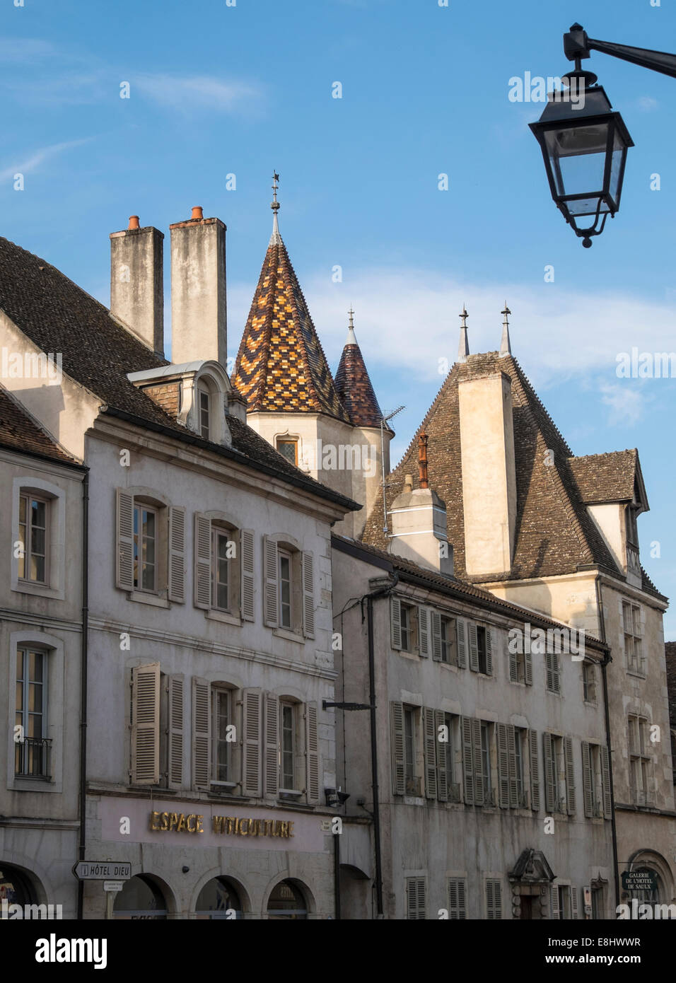 The centre of Beaune - buildings, Beaune, France Stock Photo - Alamy