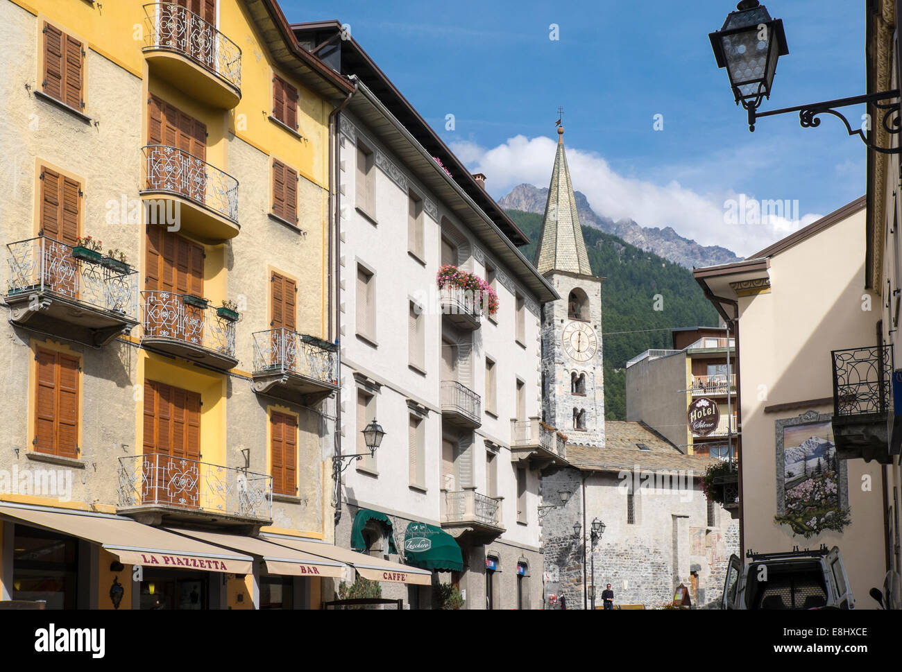 Bormio town hi-res stock photography and images - Alamy