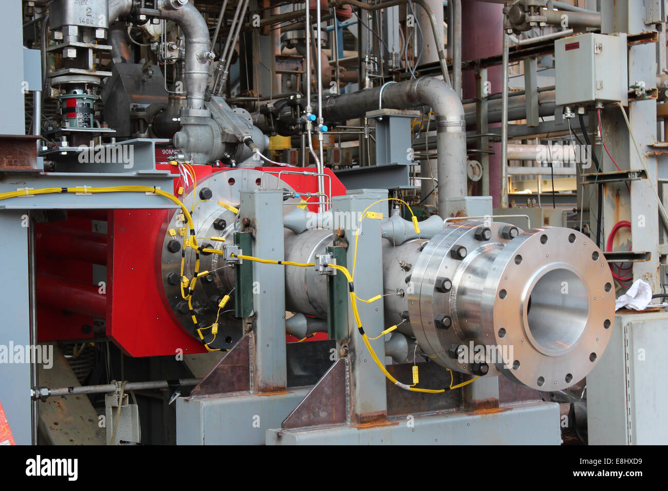 Engineers at Marshall Space Flight Center have removed the gas ...