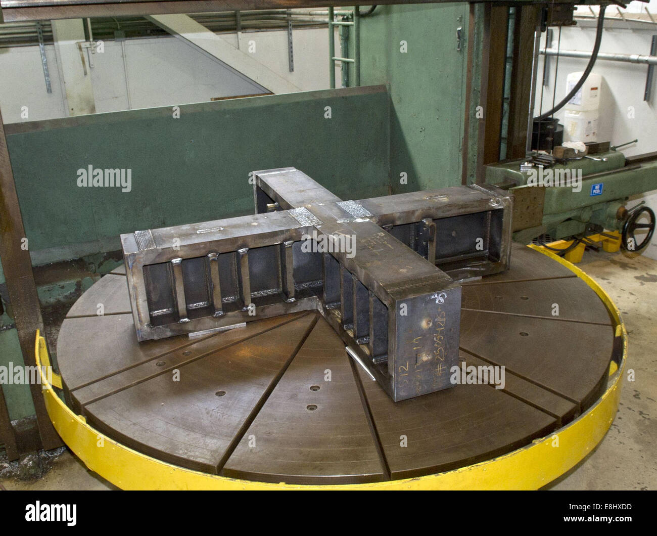 Fabrication of Thrust Frame Adapter for SLS Stock Photo - Alamy