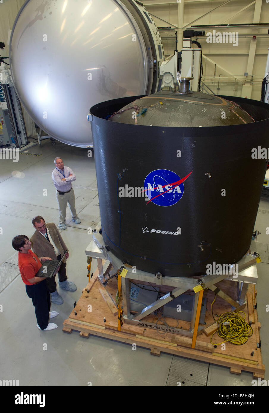 In November 2012, a 2.4-meter-diameter propellant tank made of ...