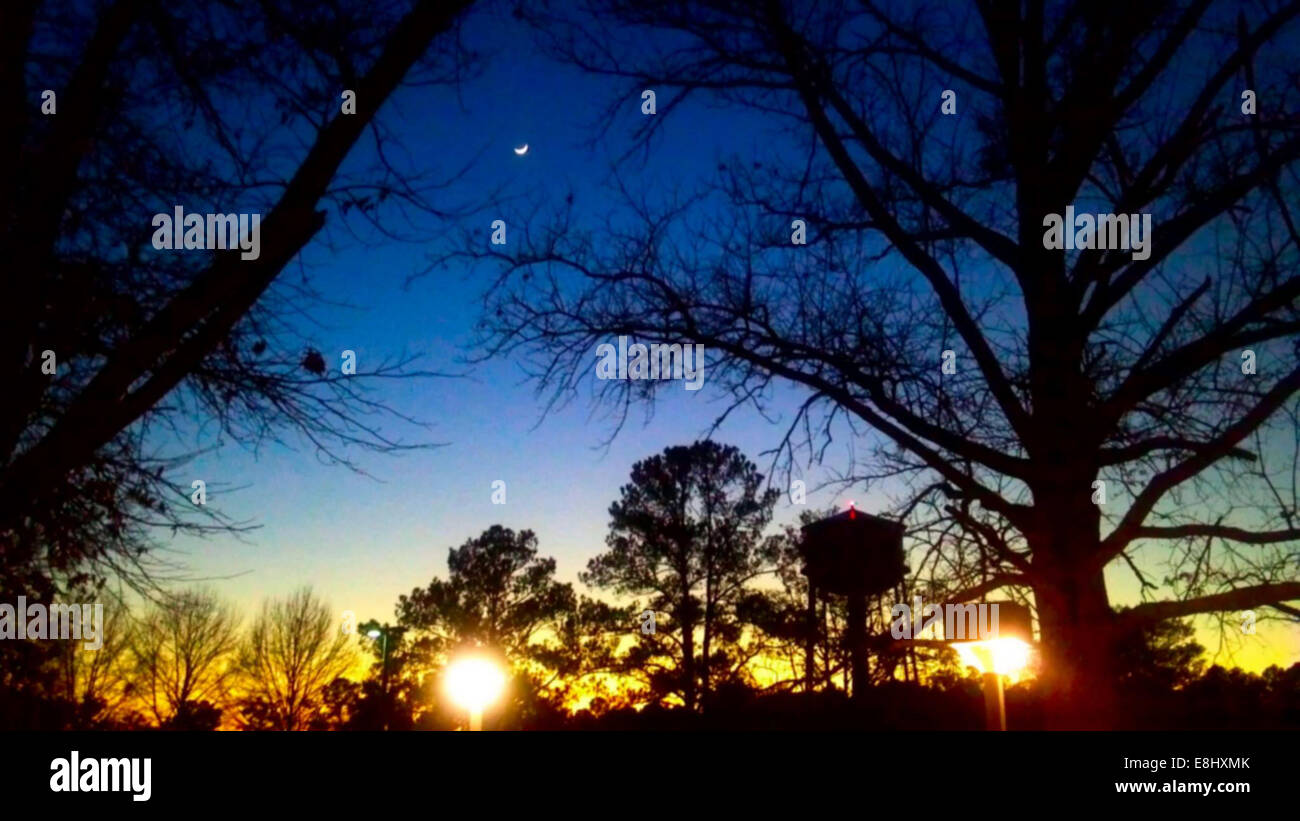 A striking image of an ice-cold sunset captured in space, showcasing ...