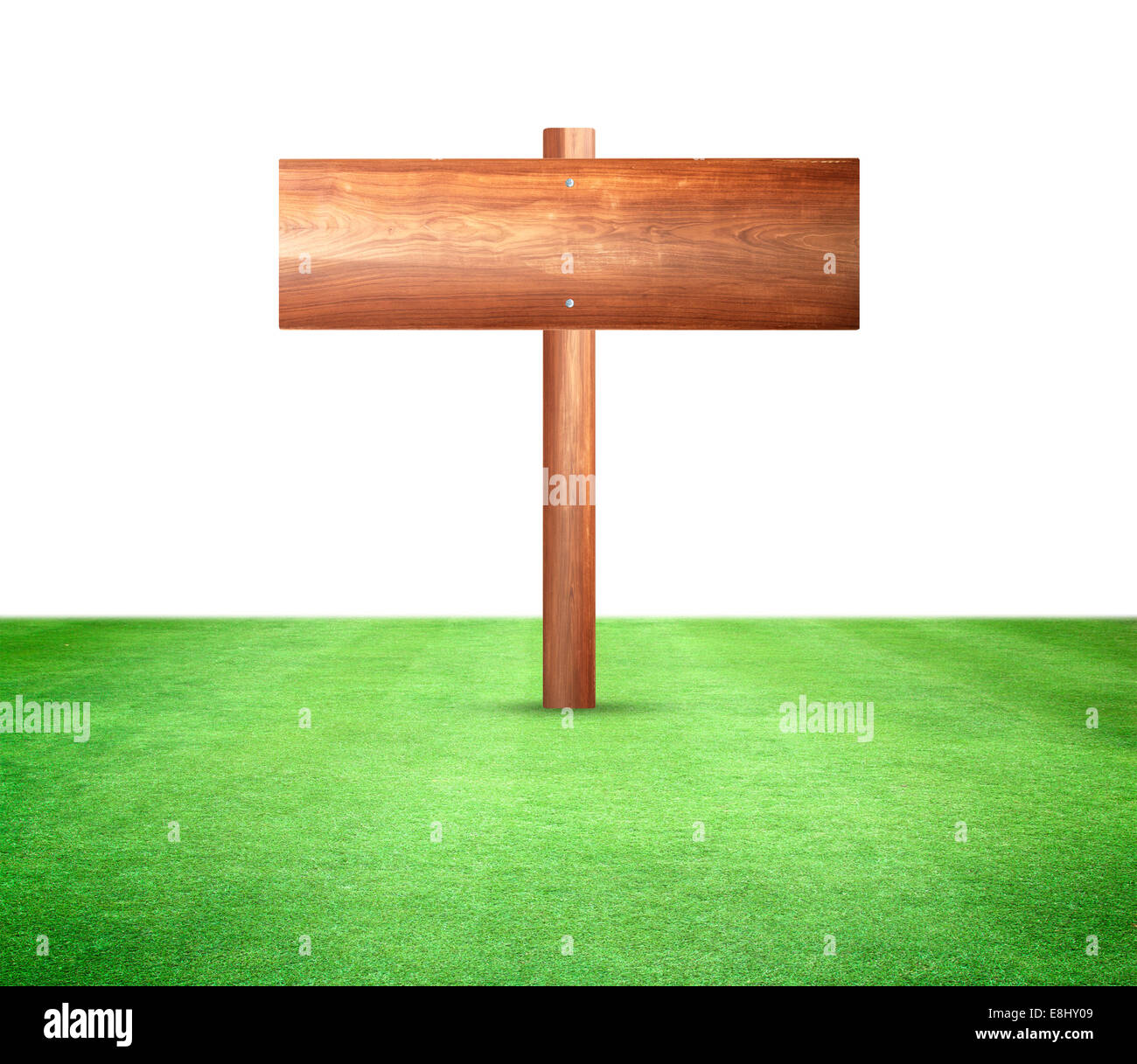 Vintage old wooden sign isolated on a white background Stock Photo - Alamy