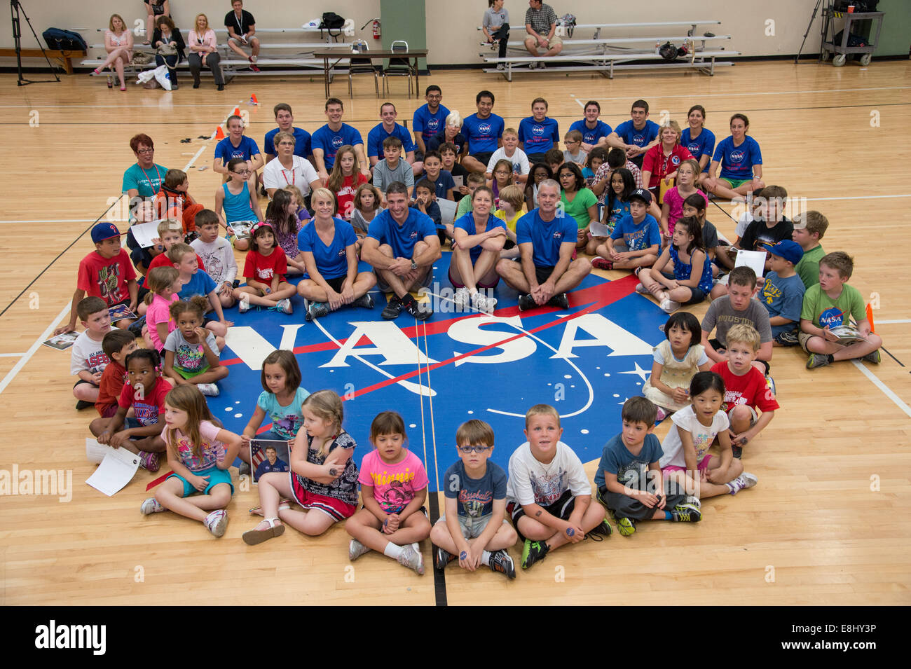 Children participated in educational activities at the Gilruth Center ...