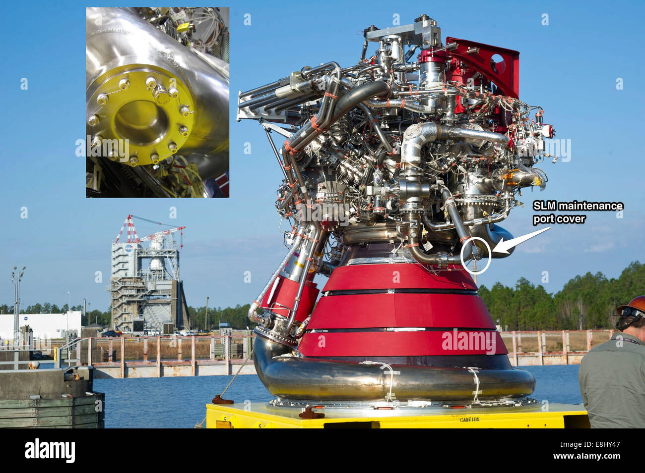 The J-2X engine, developed for NASA's space exploration missions ...