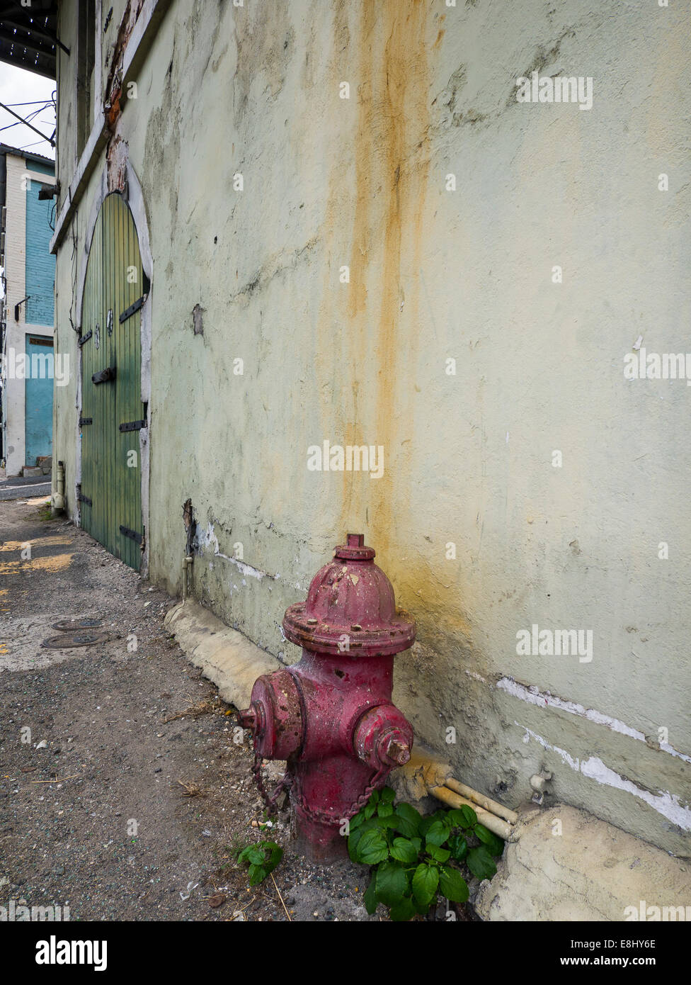 Fire hydrant, Charlotte Amalie, St. Thomas Island, U.S. Virgin Islands ...
