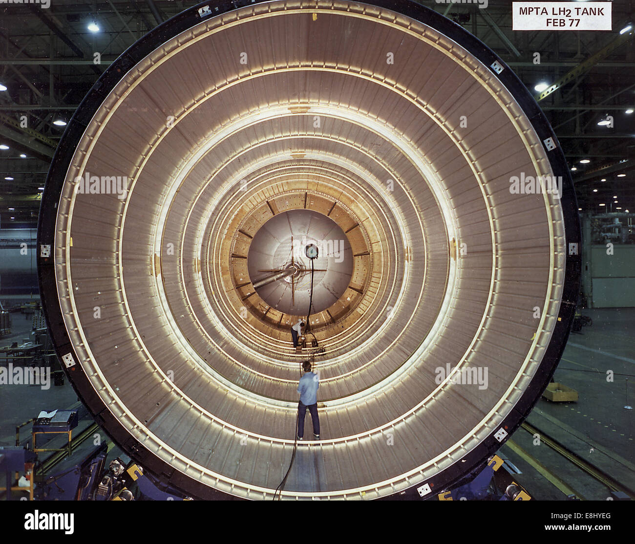 The MPTA LH2 Tank, designed for the Space Shuttle’s External Tank, was ...