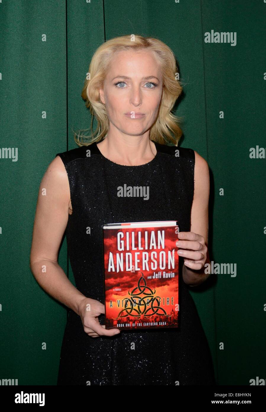 New York, NY, USA. 8th Oct, 2014. Gillian Andserson at in-store ...