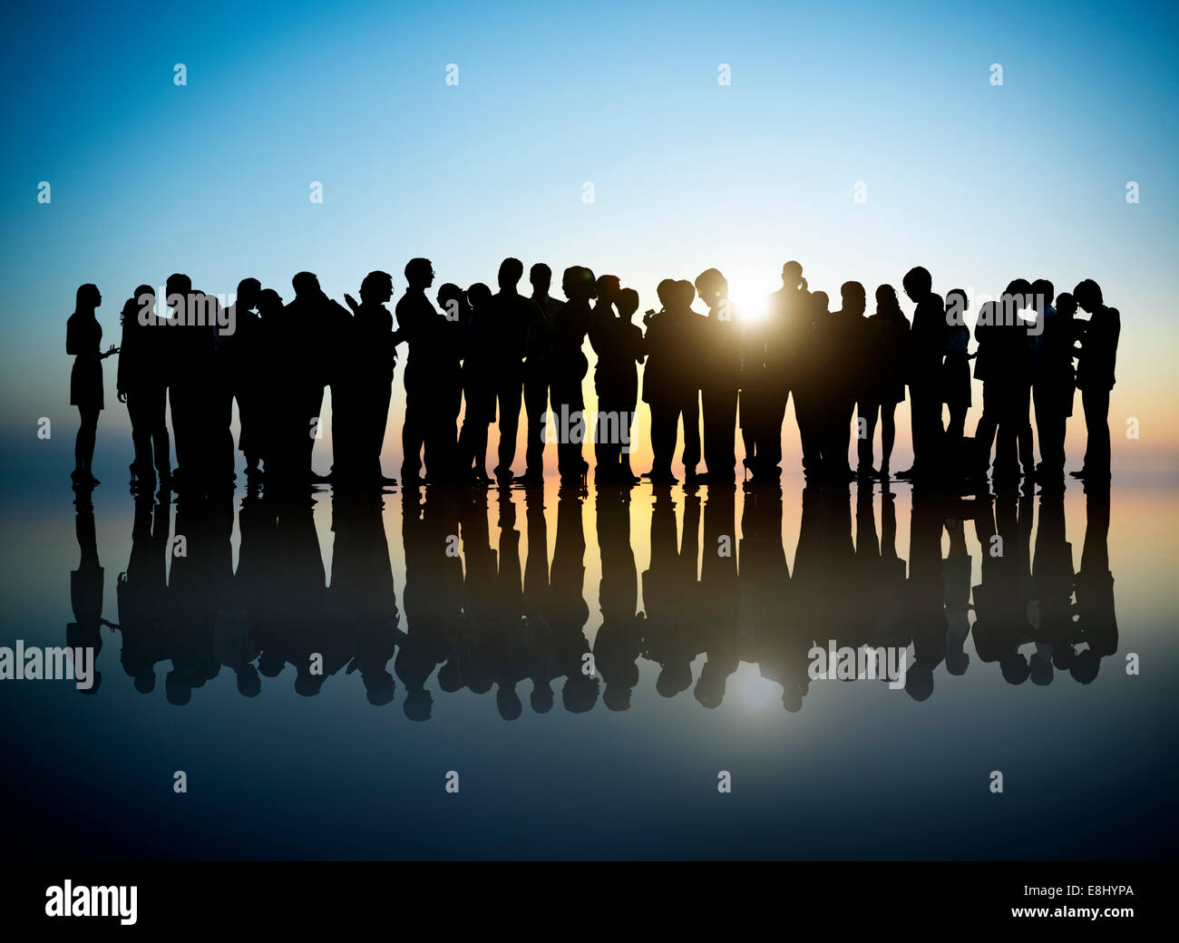 Team business crowd hi-res stock photography and images - Alamy