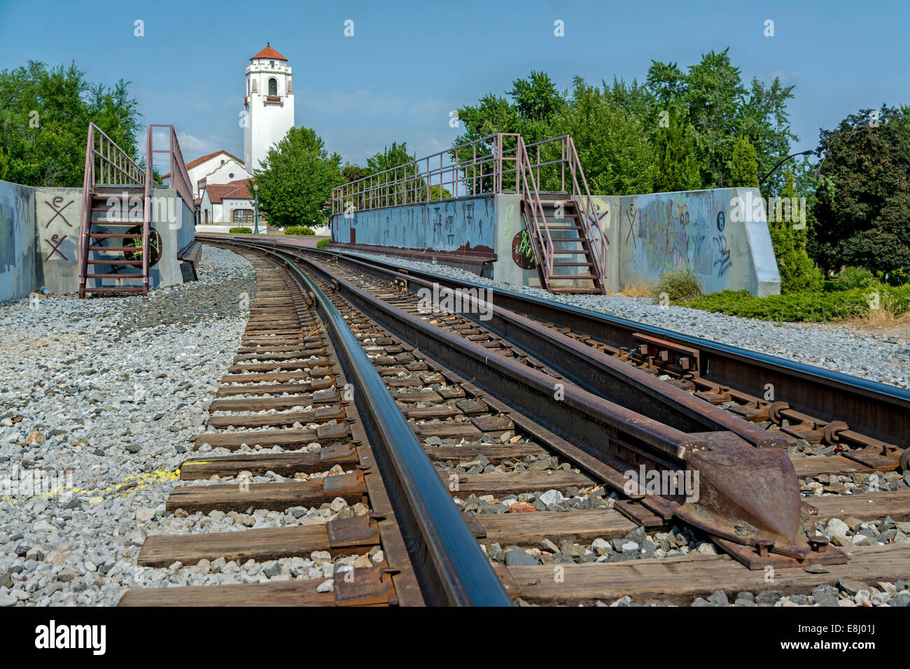 Stairs to train hi-res stock photography and images - Alamy