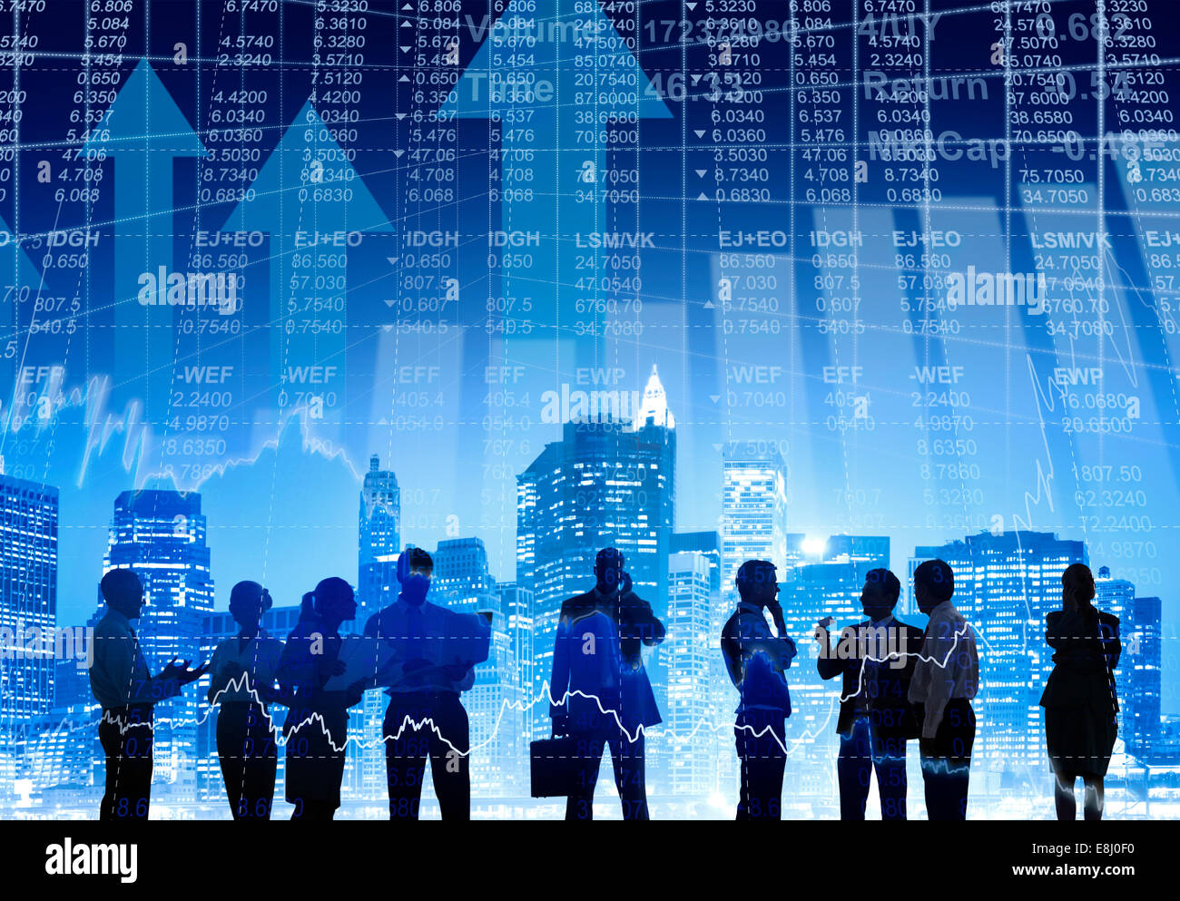 Financial figures hi-res stock photography and images - Alamy