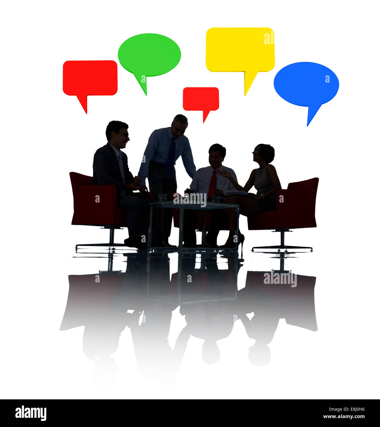 Business businesswoman office meeting Cut Out Stock Images & Pictures ...