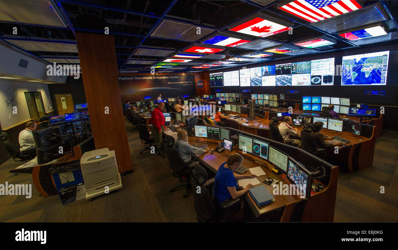 NASA unveiled June 19 an upgraded Payload Operations Integration Center ...