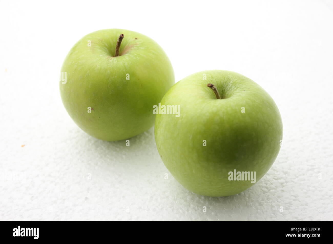 A apple fruit isolated on white background Stock Photo - Alamy