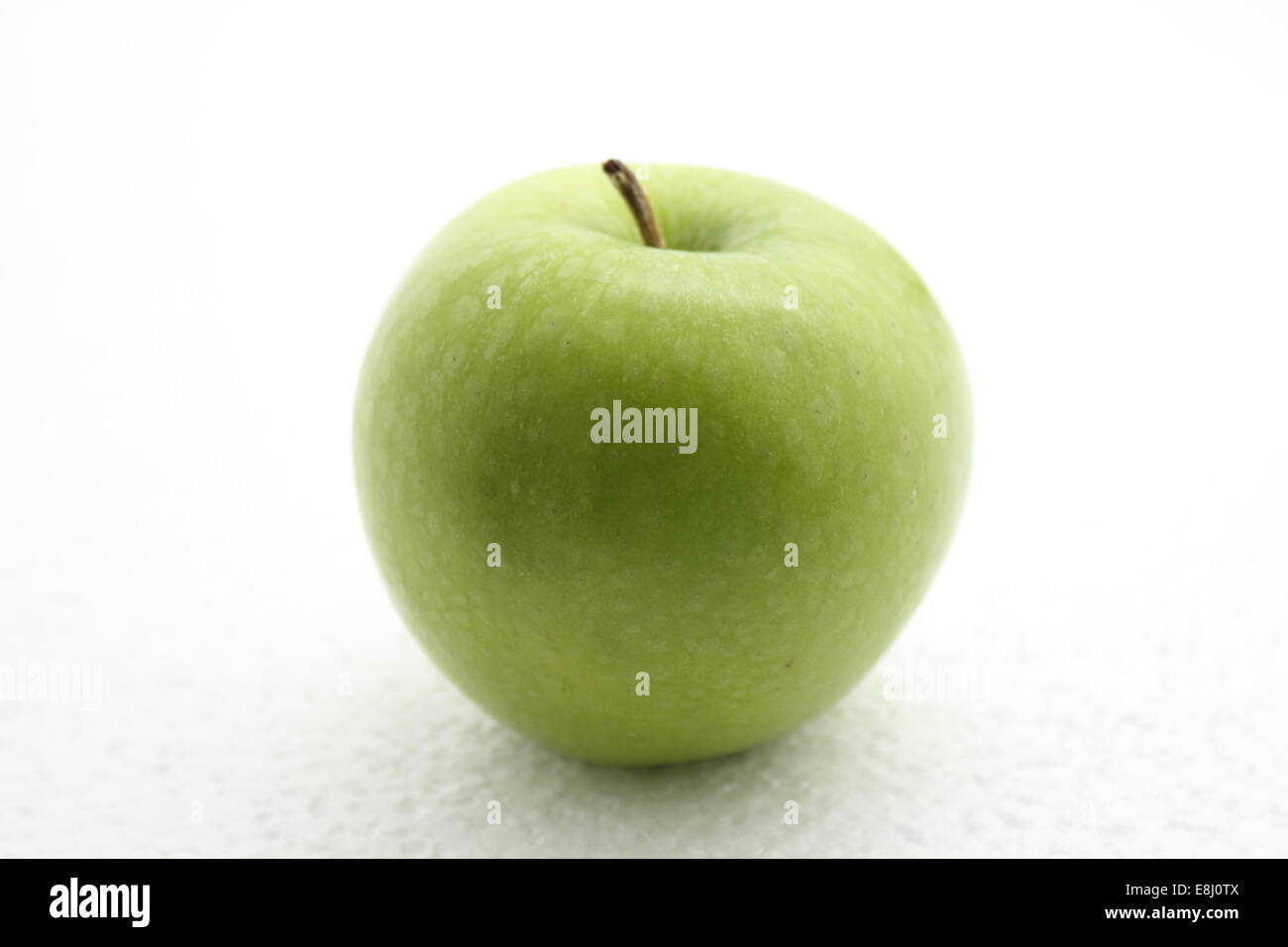 A apple fruit isolated on white background Stock Photo - Alamy