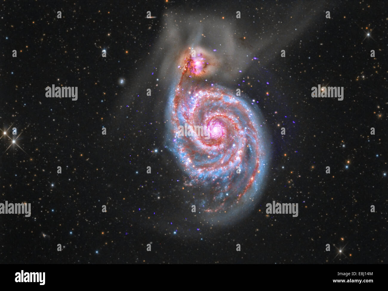 Observation of spiral galaxy hi-res stock photography and images - Alamy