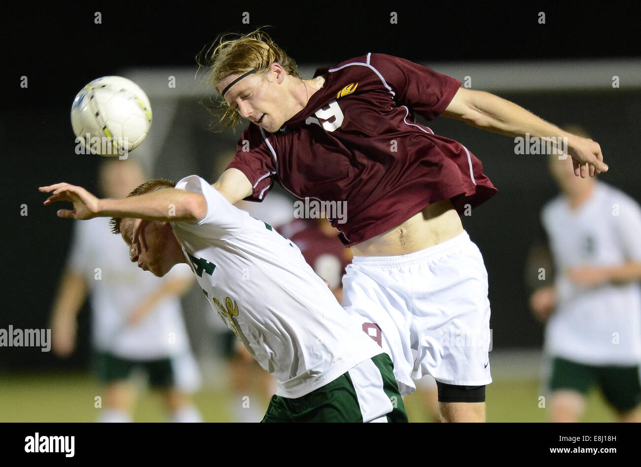 Williamsburg, VA, USA. 8th Oct, 2014. 20141008 - Elon defender Nathan ...