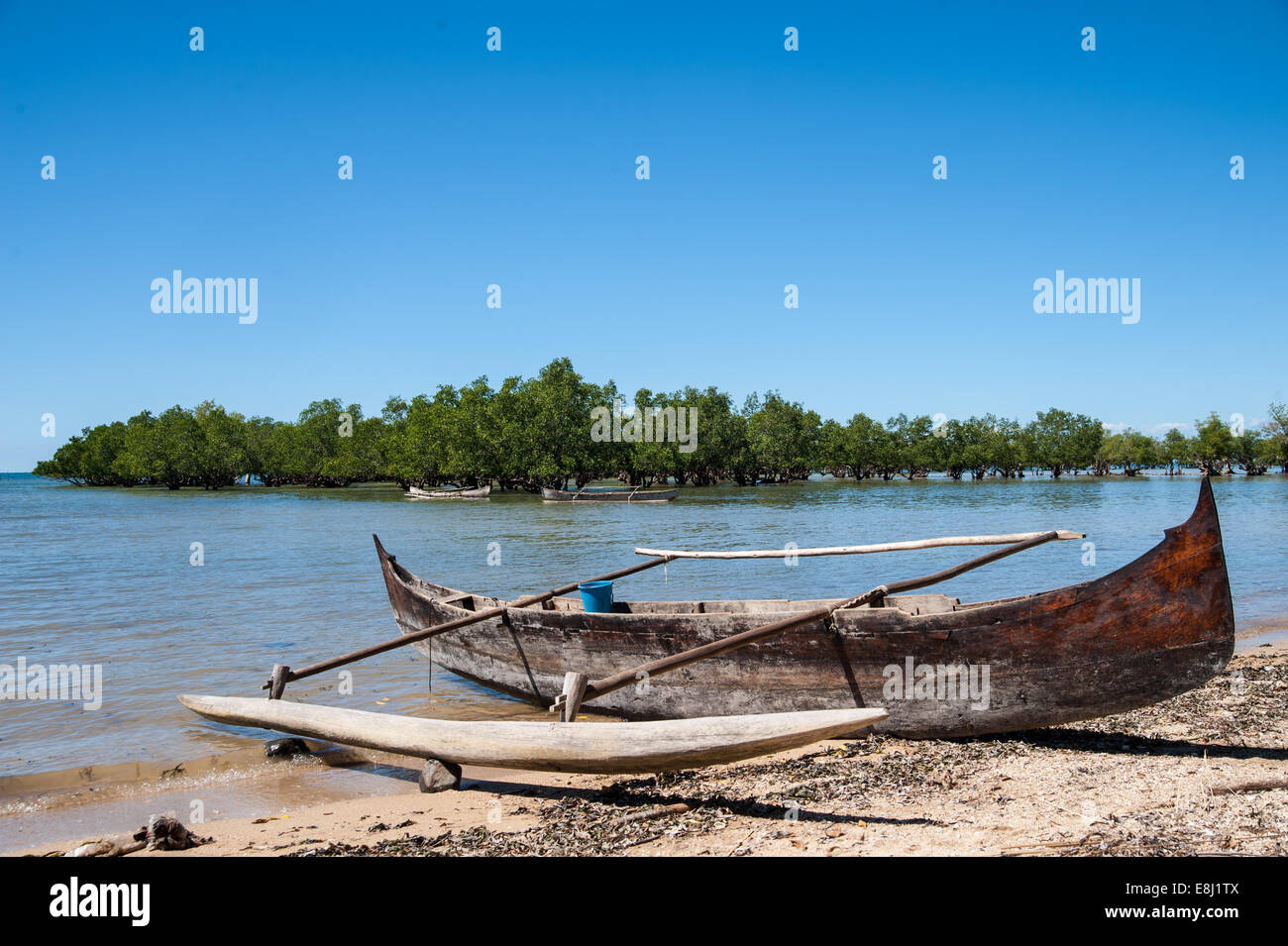 Island beach, Nosy Be, Madagascar Stock Photo - Alamy