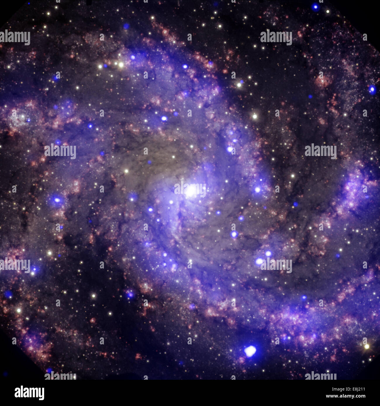 The Fireworks Galaxy Stock Photo - Alamy