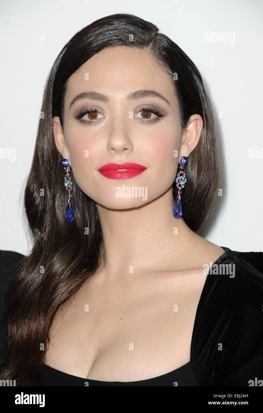 Los Angeles, CA, USA. 8th Oct, 2014. Emmy Rossum at arrivals for YOU'RE ...