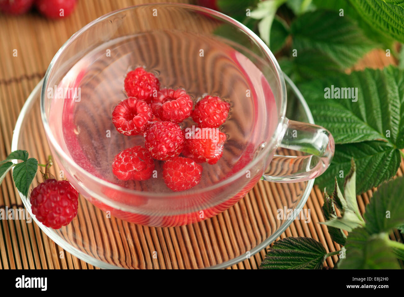Raspberry leaf tea hi-res stock photography and images - Alamy