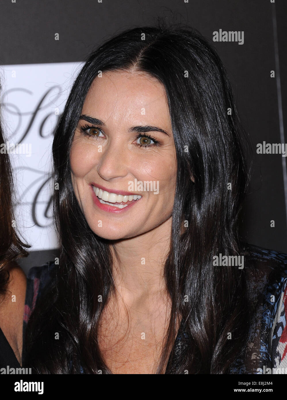 Culver City, California, USA. 8th Oct, 2014. Demi Moore arrives for the 5th Annual PSLA Autumn ...