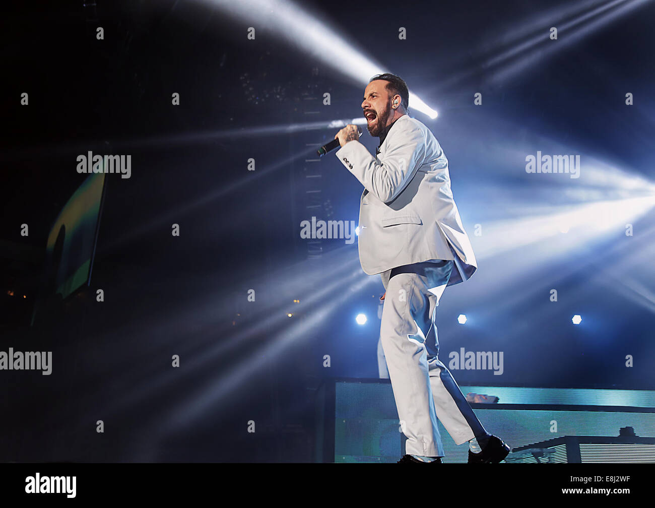 Backstreet Boys (BSB) Performing at Manchester Phones4U Arena Featuring ...