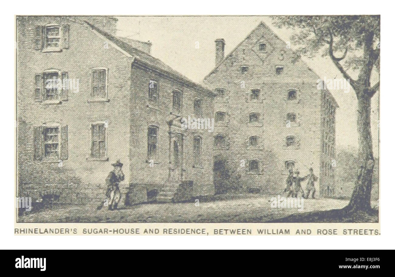 This 1893 illustration from King depicts Rhinelander's Sugar-House and ...