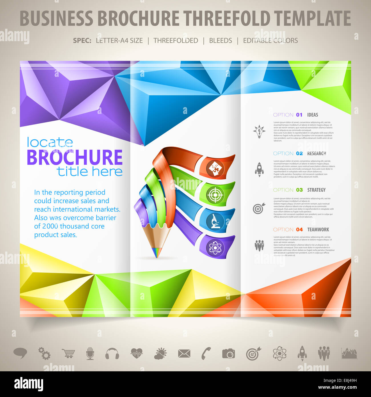 Triangle Design Brochure