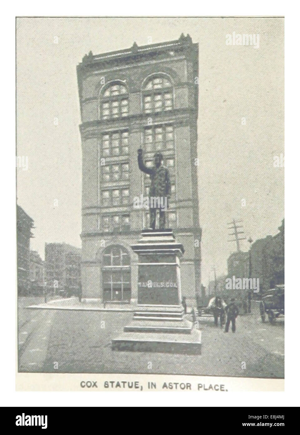 An 1893 illustration from King’s New York City collection depicting the ...