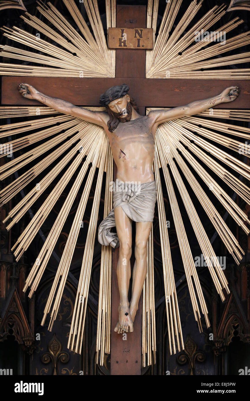 Jesus cross mary hi-res stock photography and images - Alamy
