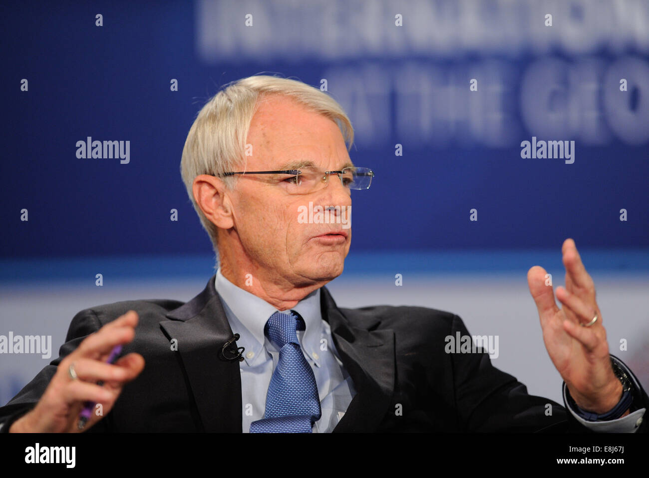 Washington, DC, USA. 8th Oct, 2014. Nobel Prize winner on economics ...