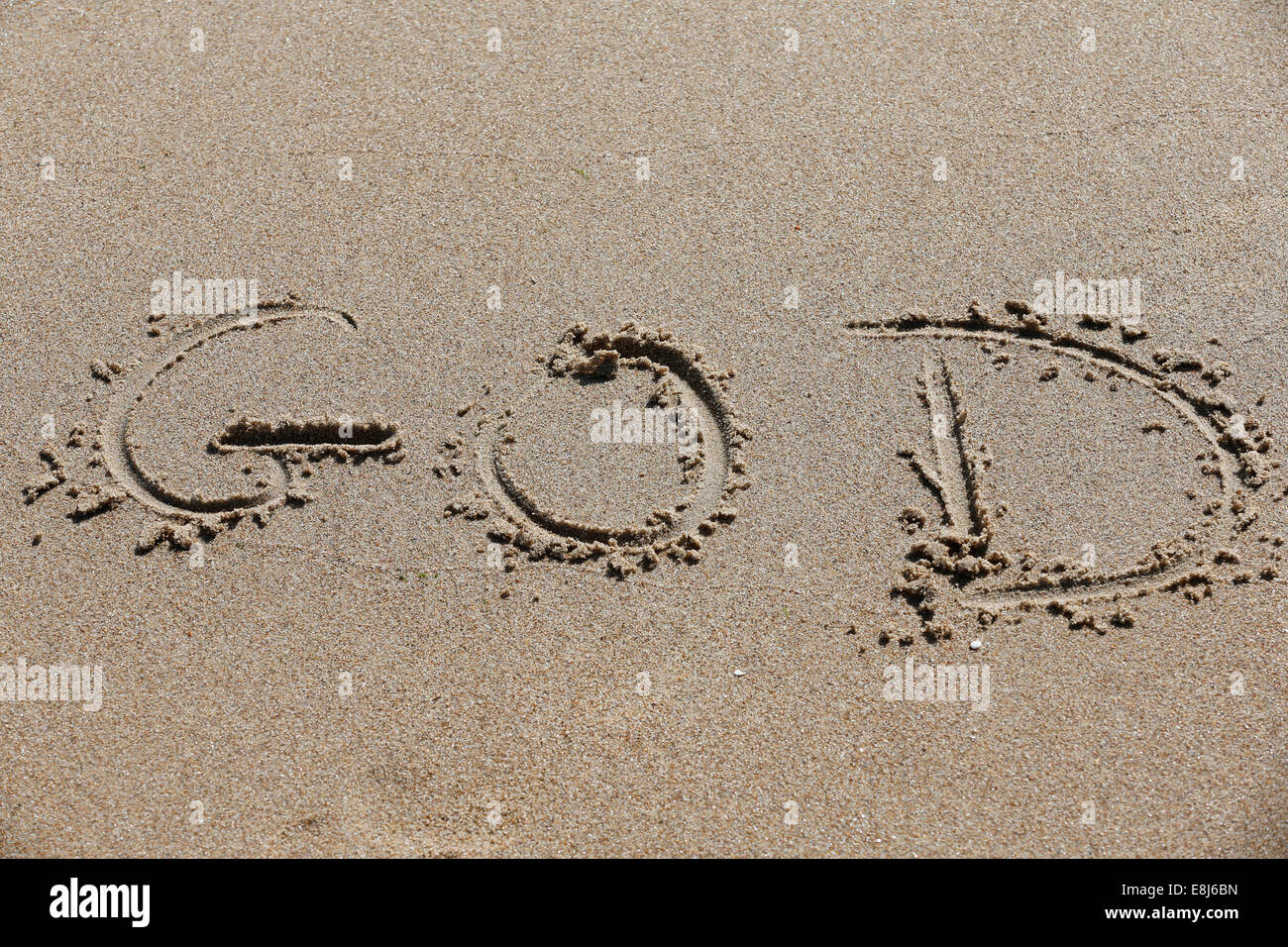 God writing hi-res stock photography and images - Alamy