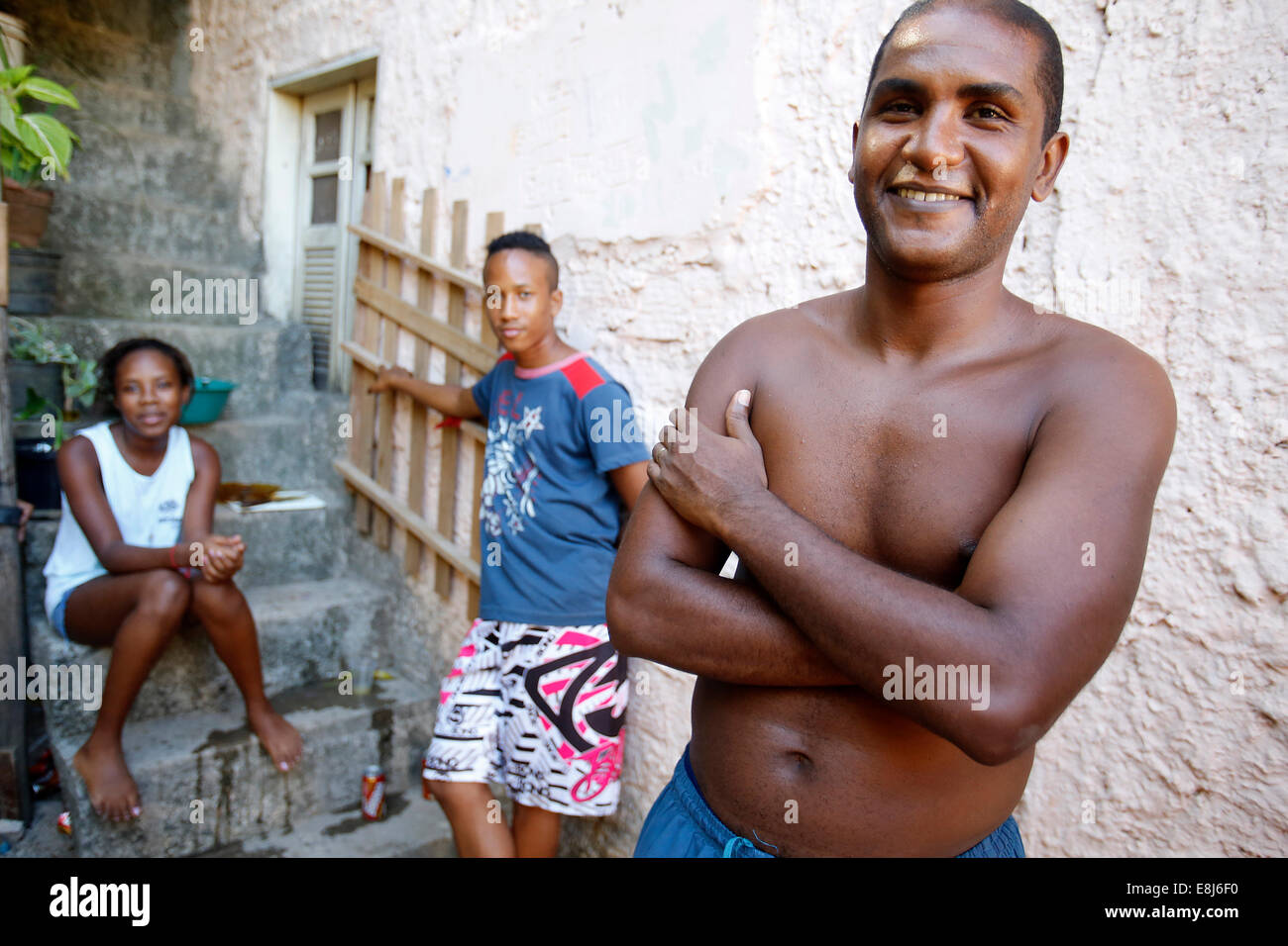 Favela brazil salvador young man hi-res stock photography and images ...