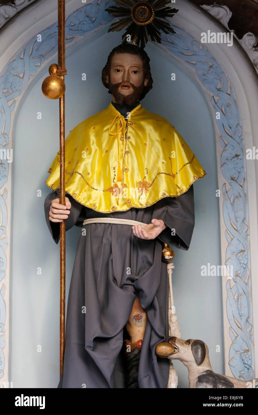 Saint roch statue hi-res stock photography and images - Alamy