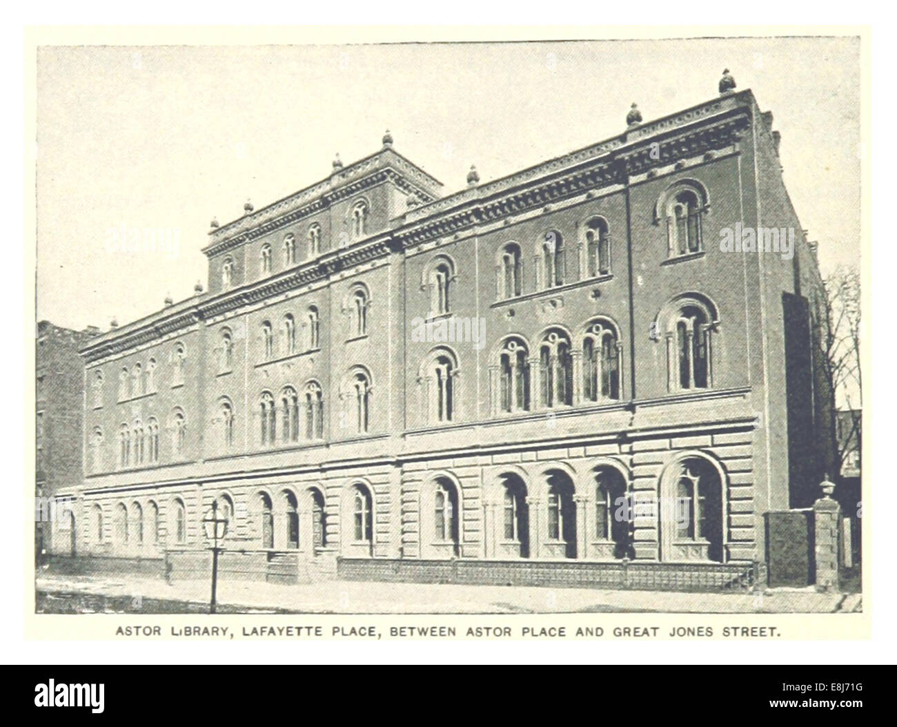 An illustration from King’s 1893 work, page 332, depicting the Astor ...