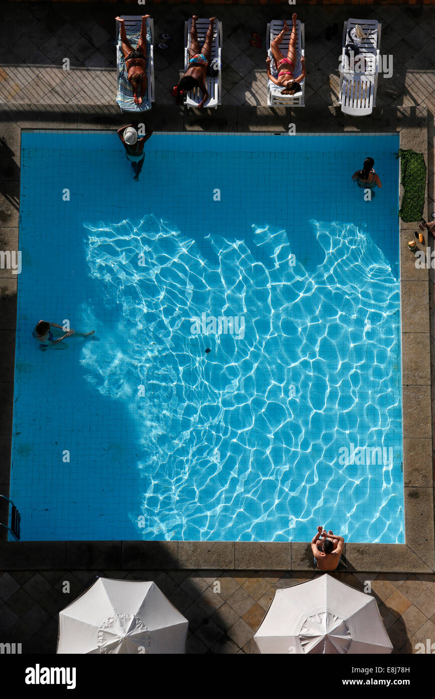 Hotel swimming pool in Vitoria, Salvador Stock Photo - Alamy