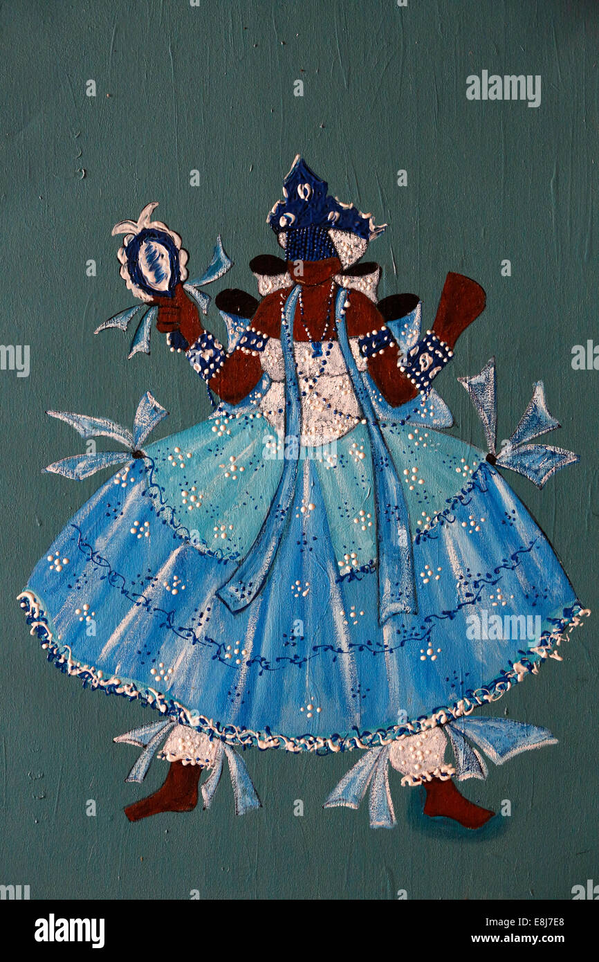 Painting depicting Afro-Brazilian orisha Iemanjˆ Stock Photo - Alamy