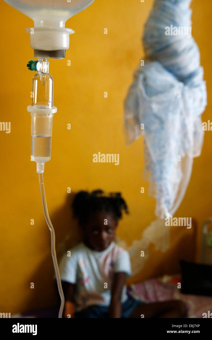 Brazzaville Hospital. Paediatric unit Stock Photo - Alamy