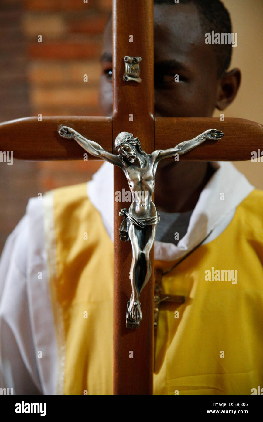 African altar boy hi-res stock photography and images - Alamy