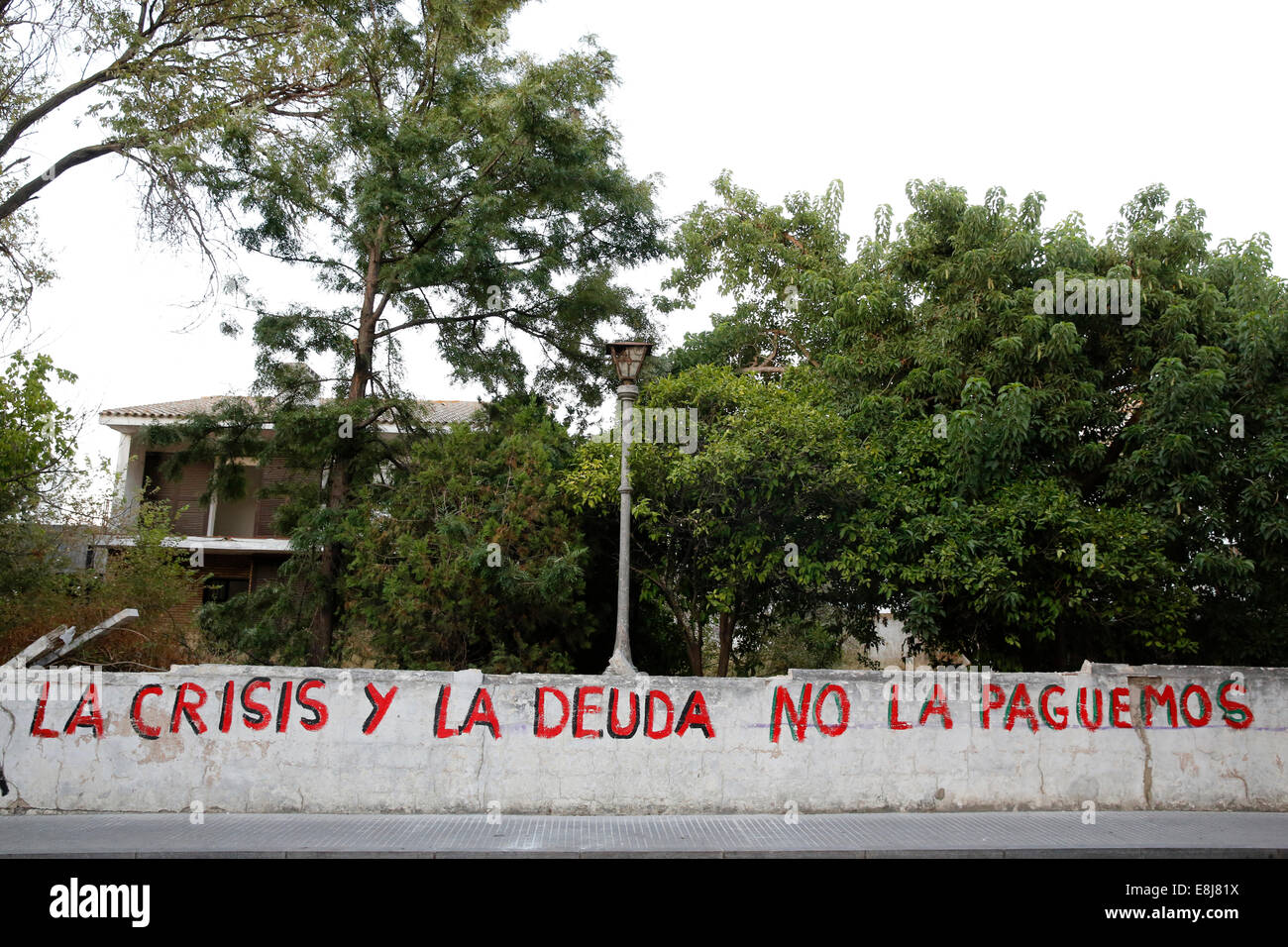 We wont pay for the crisis hi-res stock photography and images - Alamy