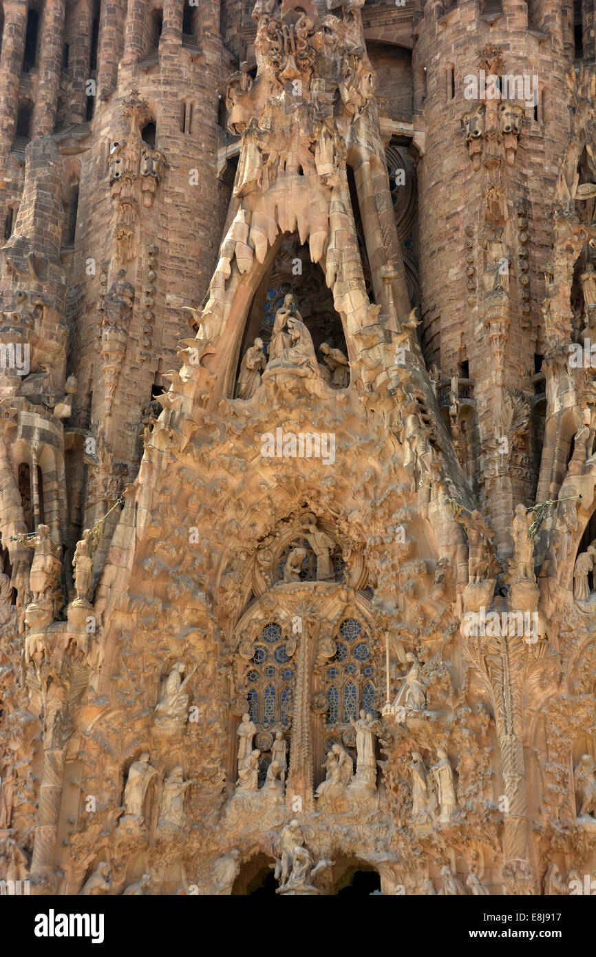 Sagrada Familia. Basilica and Expiatory Church of the Holy Family in ...