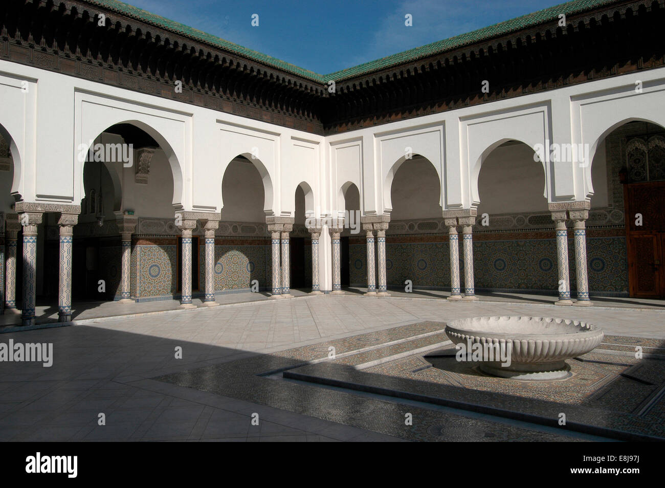Paris Great Mosque Stock Photo - Alamy