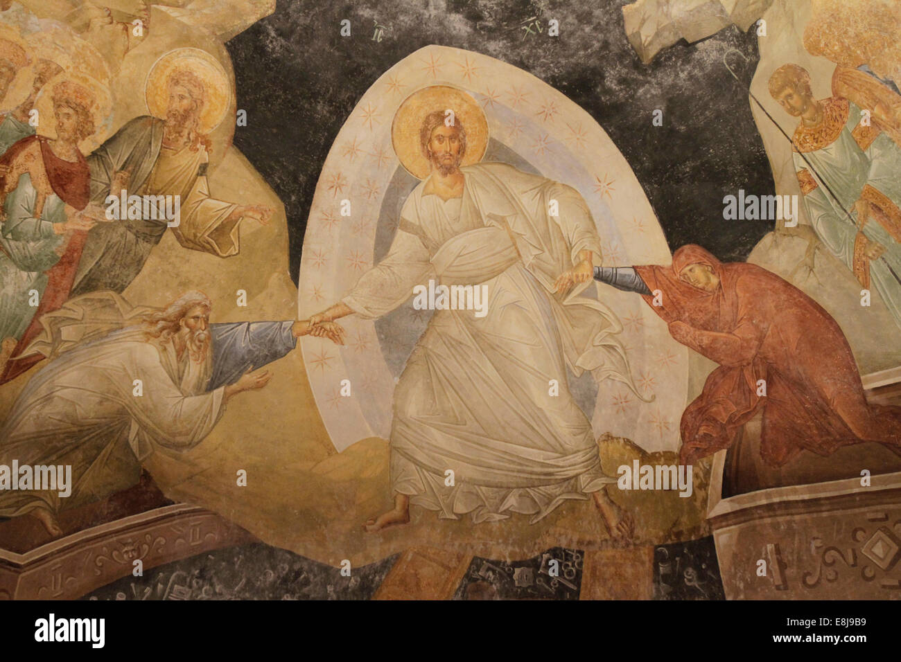 Resurrection. Anastasia or Descent of Christ into Hell. Christ pupil ...