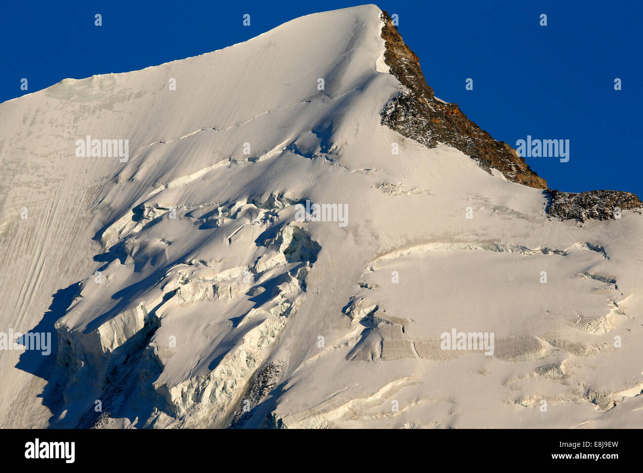 French Alps. Mont Blanc massif Stock Photo - Alamy