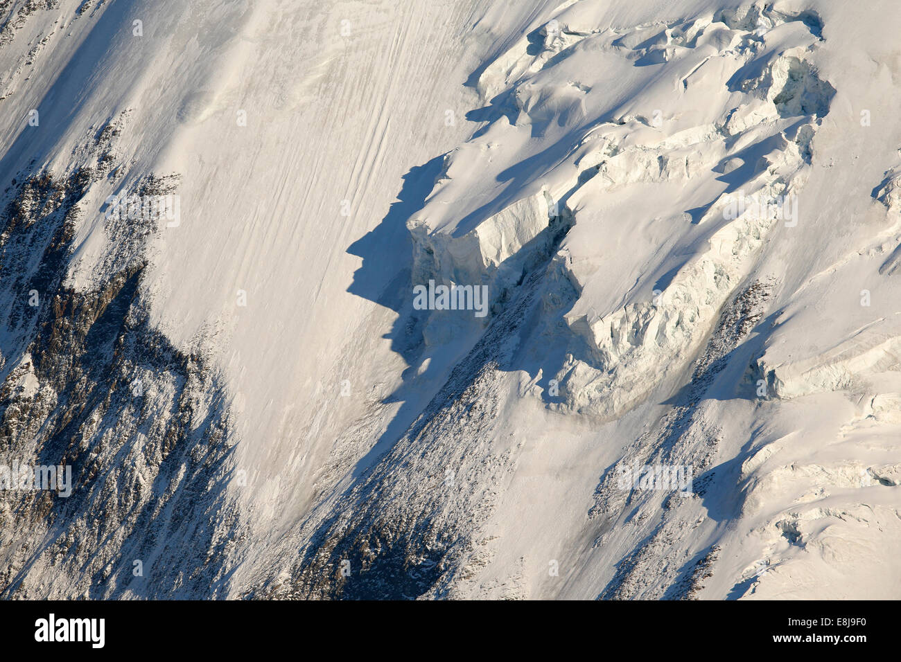 French Alps. Mont Blanc massif Stock Photo - Alamy