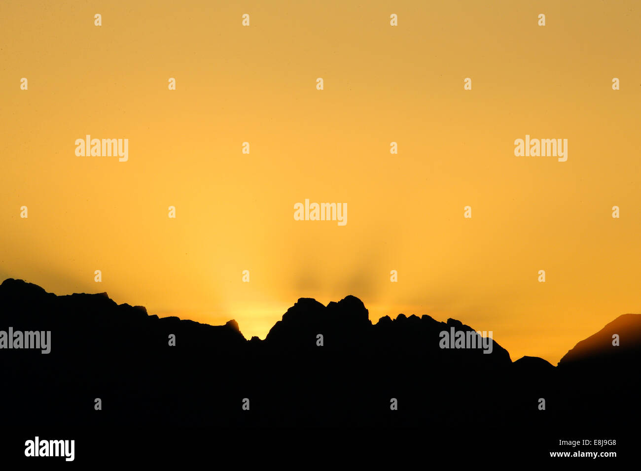 French Alps. Sunset Stock Photo - Alamy