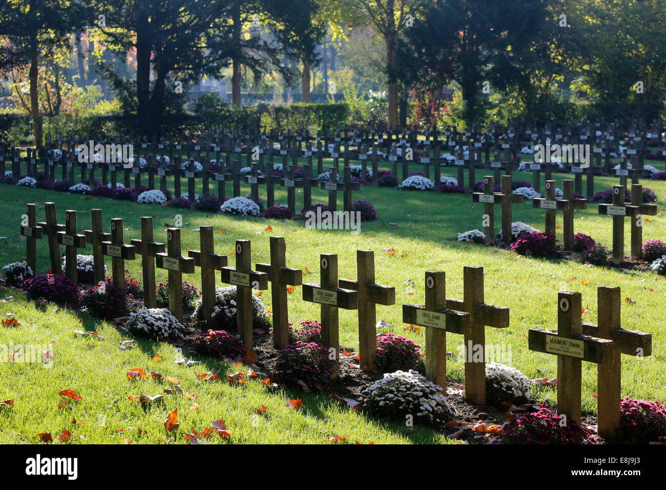 World War I cemetery Stock Photo - Alamy