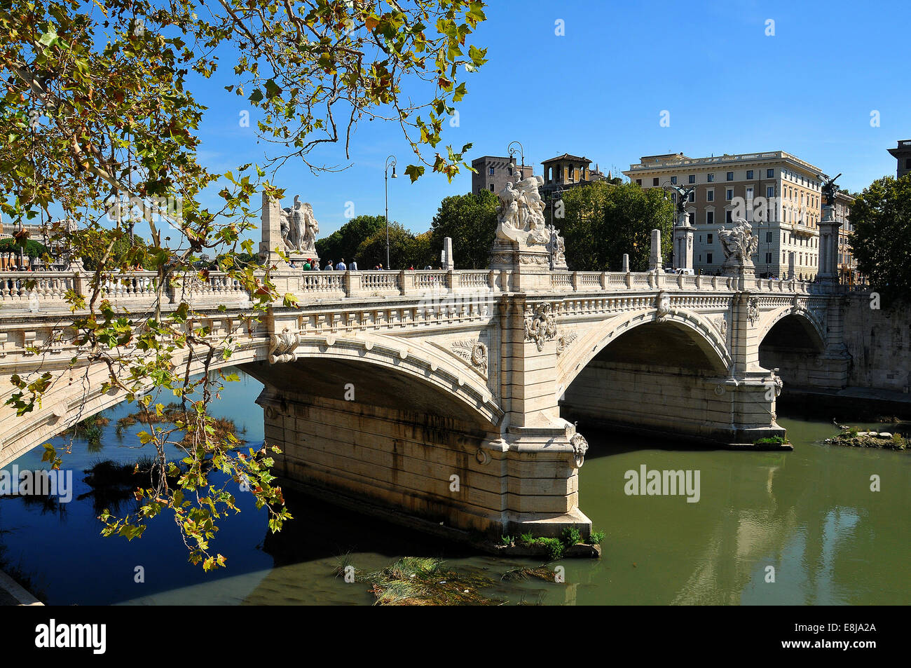 The Tiber river, Rome Stock Photo - Alamy