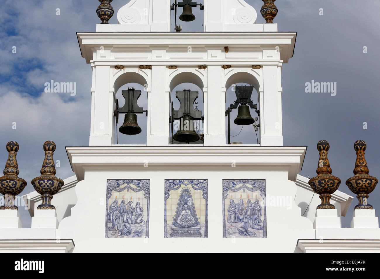 El Rocio church, Hermitage of the Virgin of El Rocio Stock Photo - Alamy